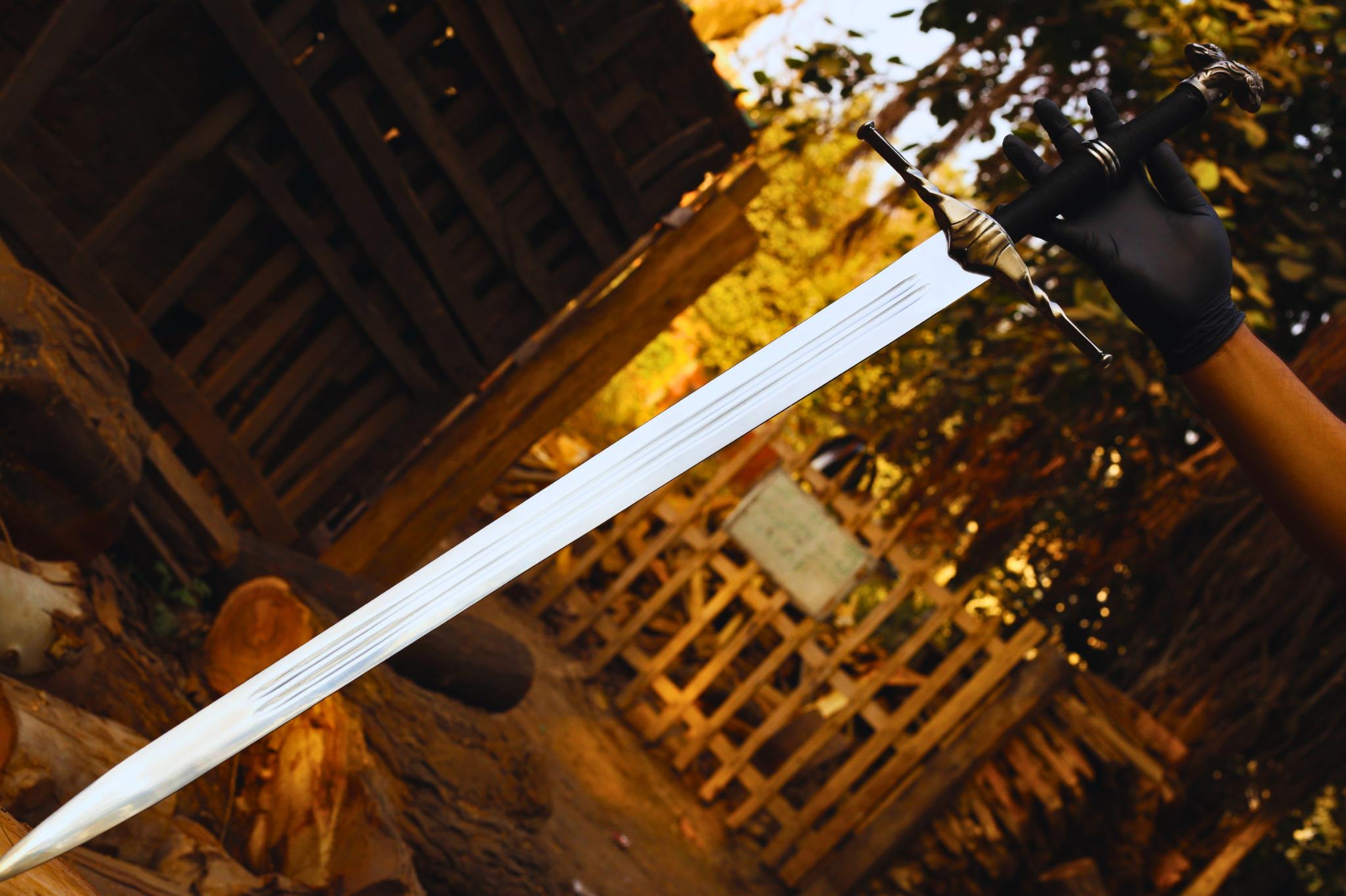 Handmade Witcher Sword Master Sword Sword of Geralt of Rivia Witcher ...