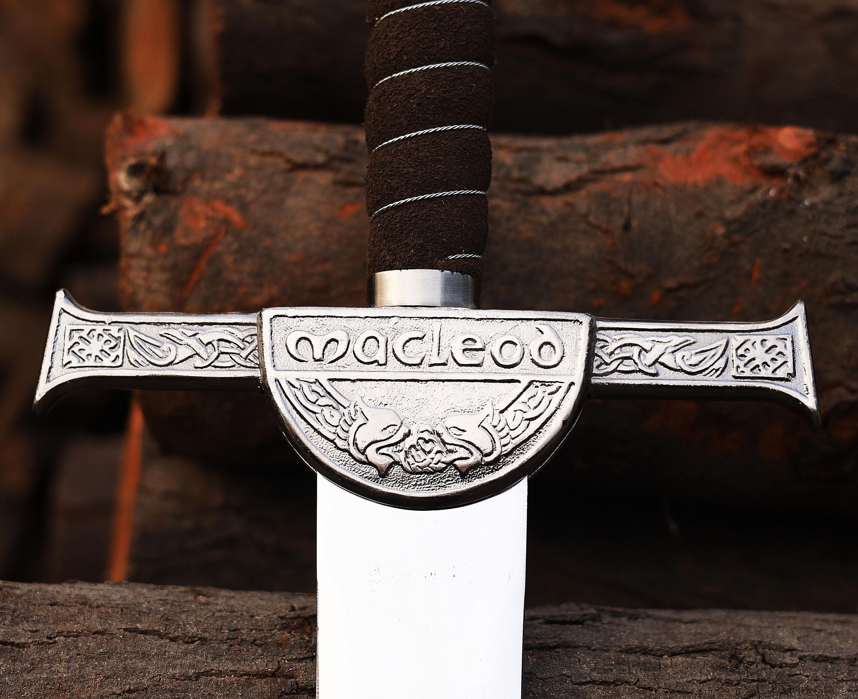 Handmade Highlander Connor Macleod Sword: Stainless Steel Clan Sword - Etsy