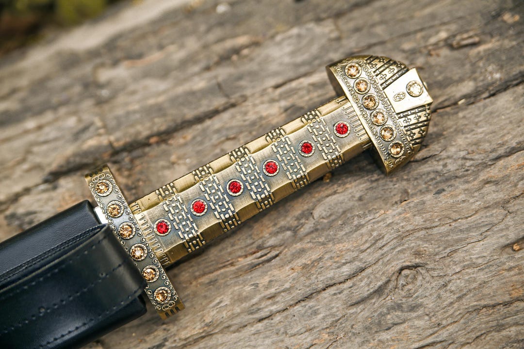 Handmade Ragnar Lothbrok Viking Sword: Medieval Replica With Scabbard ...