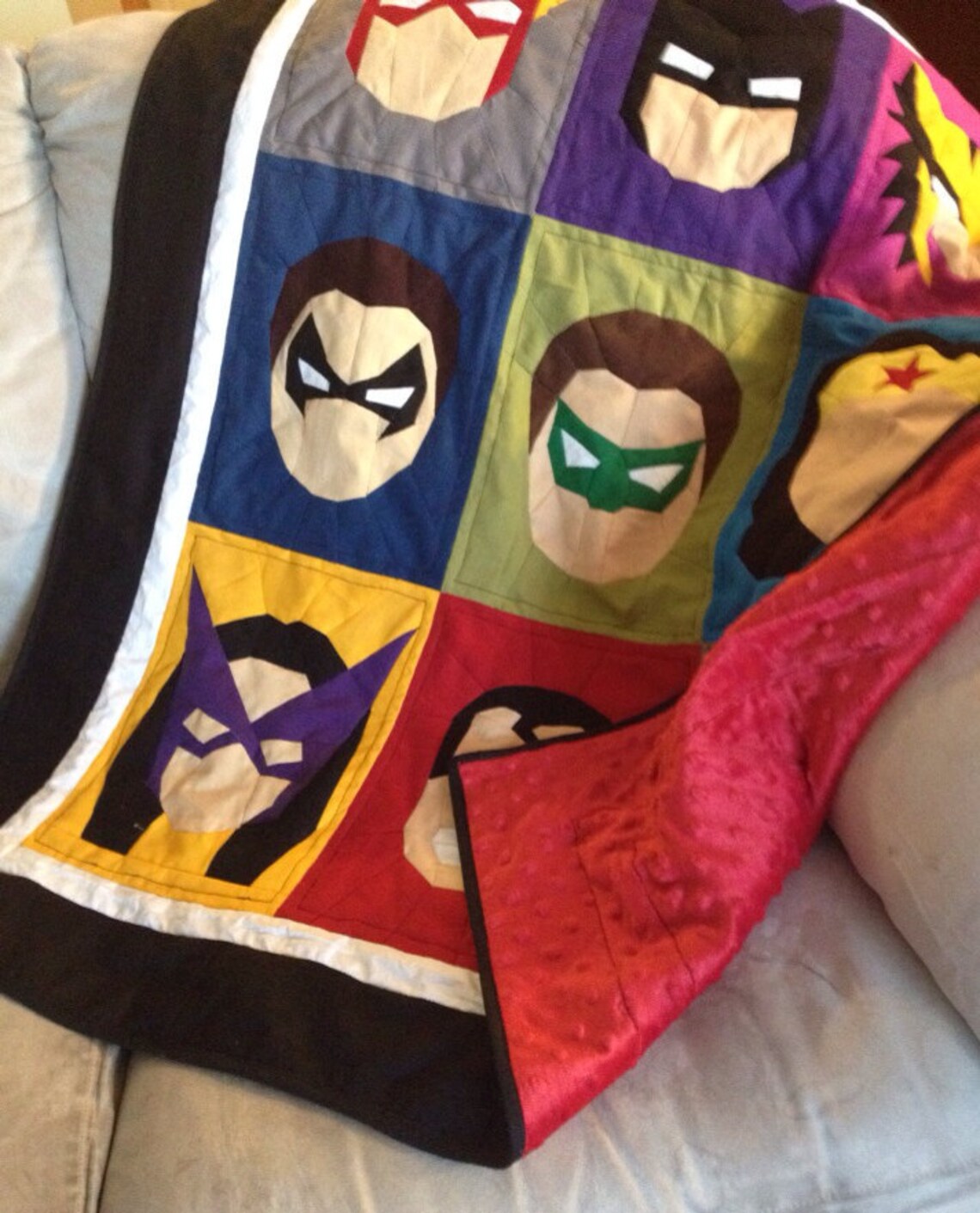 HOWL Quilt Block Pattern Wolf --UPDATED - Etsy