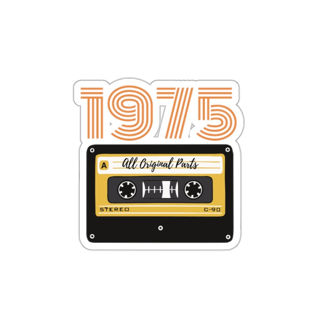 1975 All Original Parts Sticker - Etsy