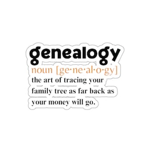 Genealogy - the Art of Tracing Your Family Tree as Far Back as Your ...