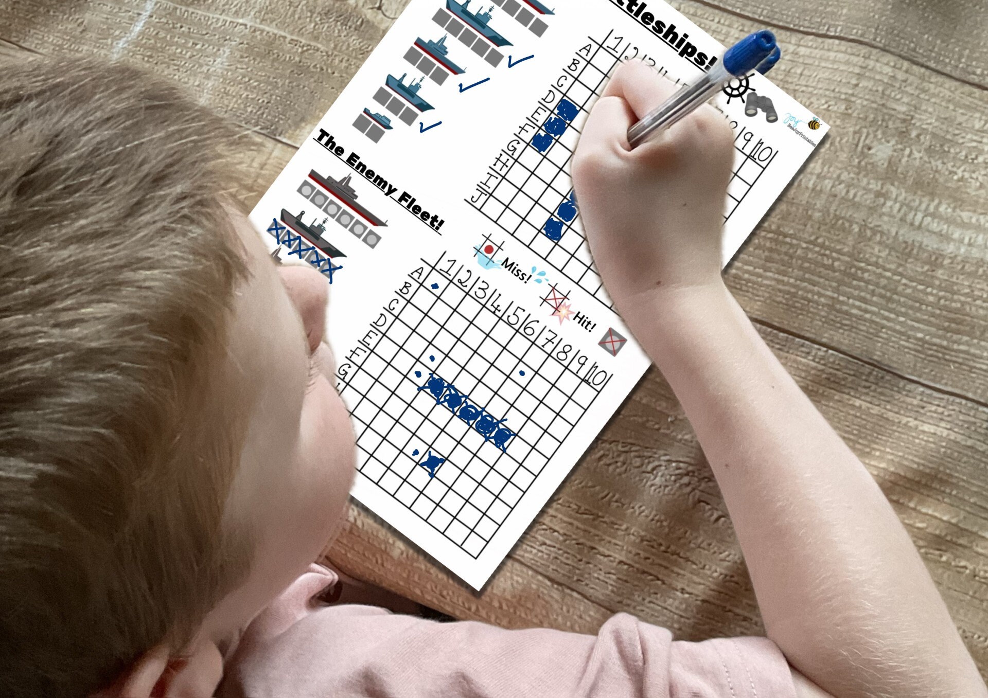 Battleships Games, Battleships Printable Paper Game, Battleships Board ...