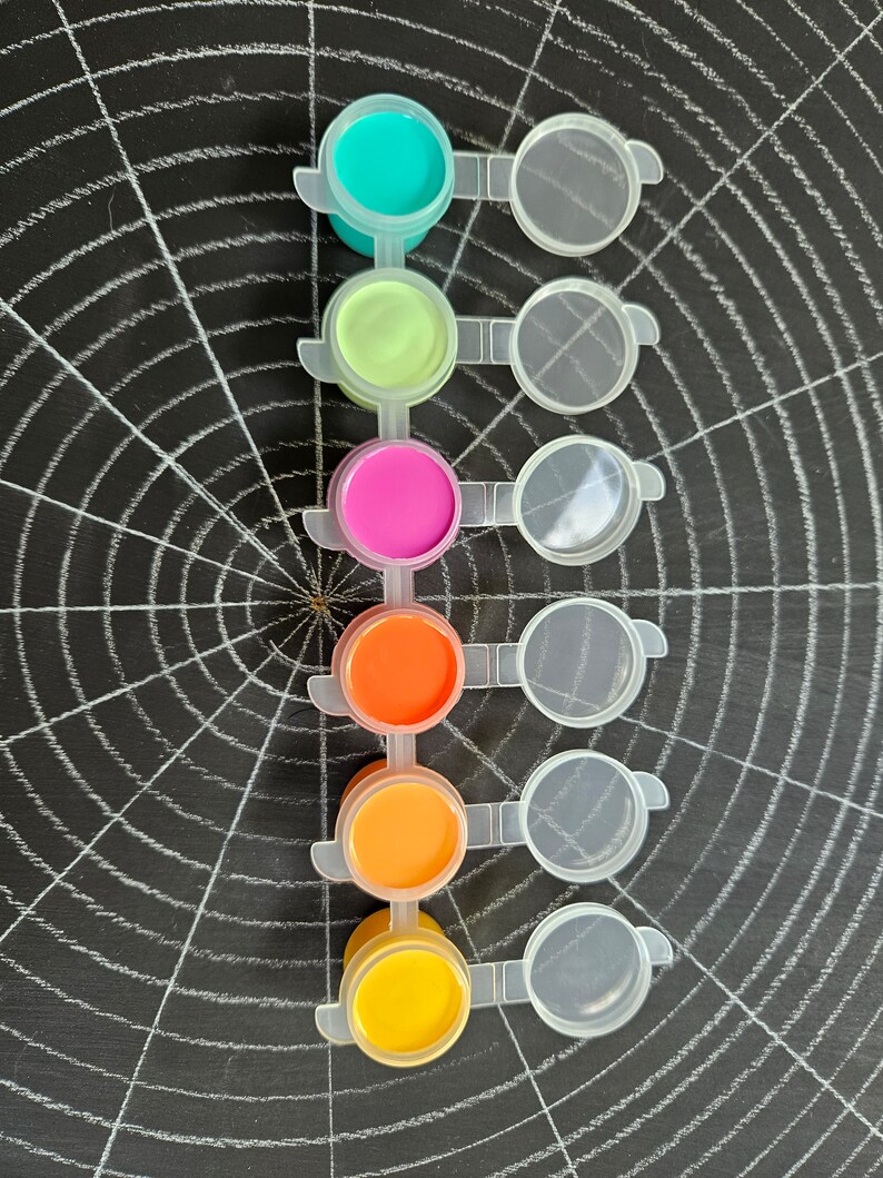 18" Acrylic Hand Painted Mandala on Wood Round - Etsy