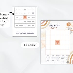 Baby Shower Games, Printable Bundle - Etsy