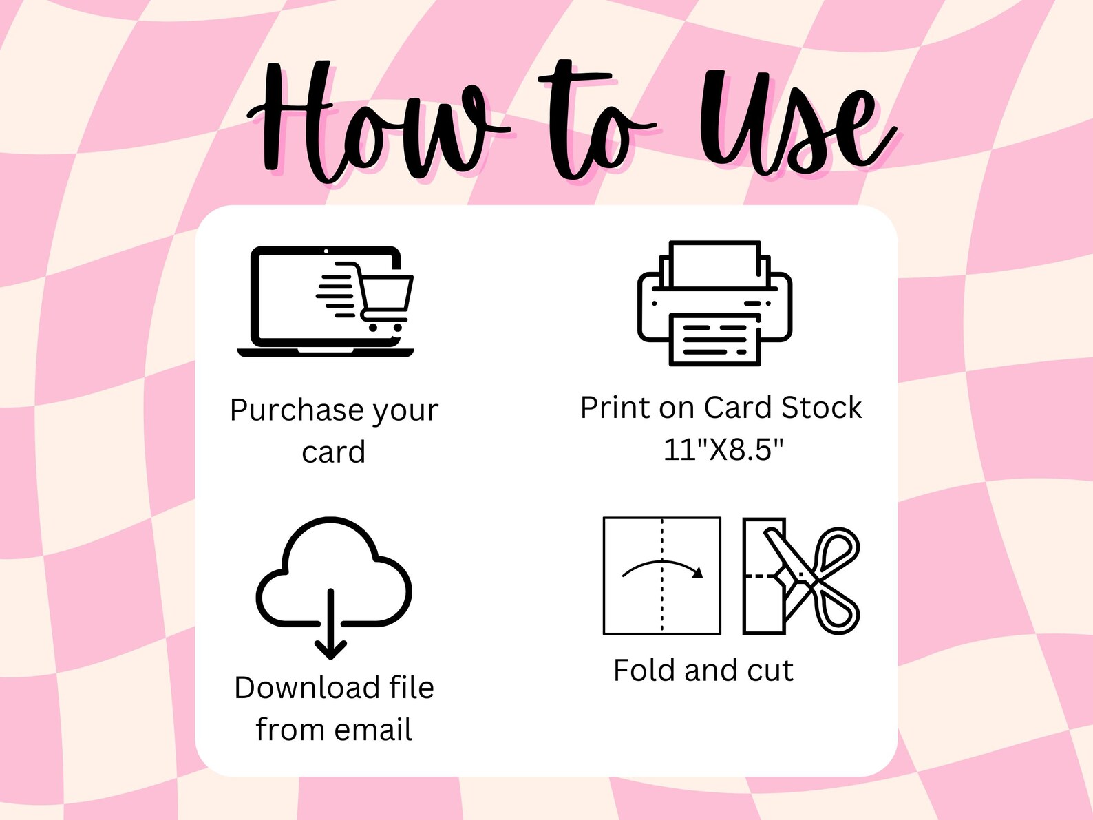 Happy Birthday Checker Card, Birthday Card, Printable Birthday Card ...