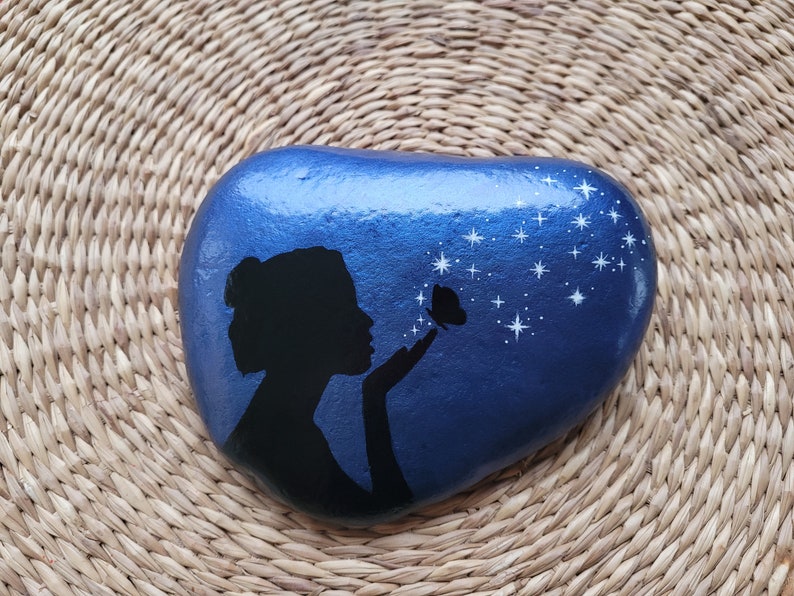 Personalized Star Grave Stone - Memorial Stone / Cemetery Decoration ...