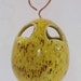 Canary Yellow - Highfired Stoneware Clay Birdfeeder - Etsy