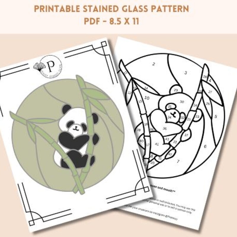 Stained Glass Bamboo - Etsy