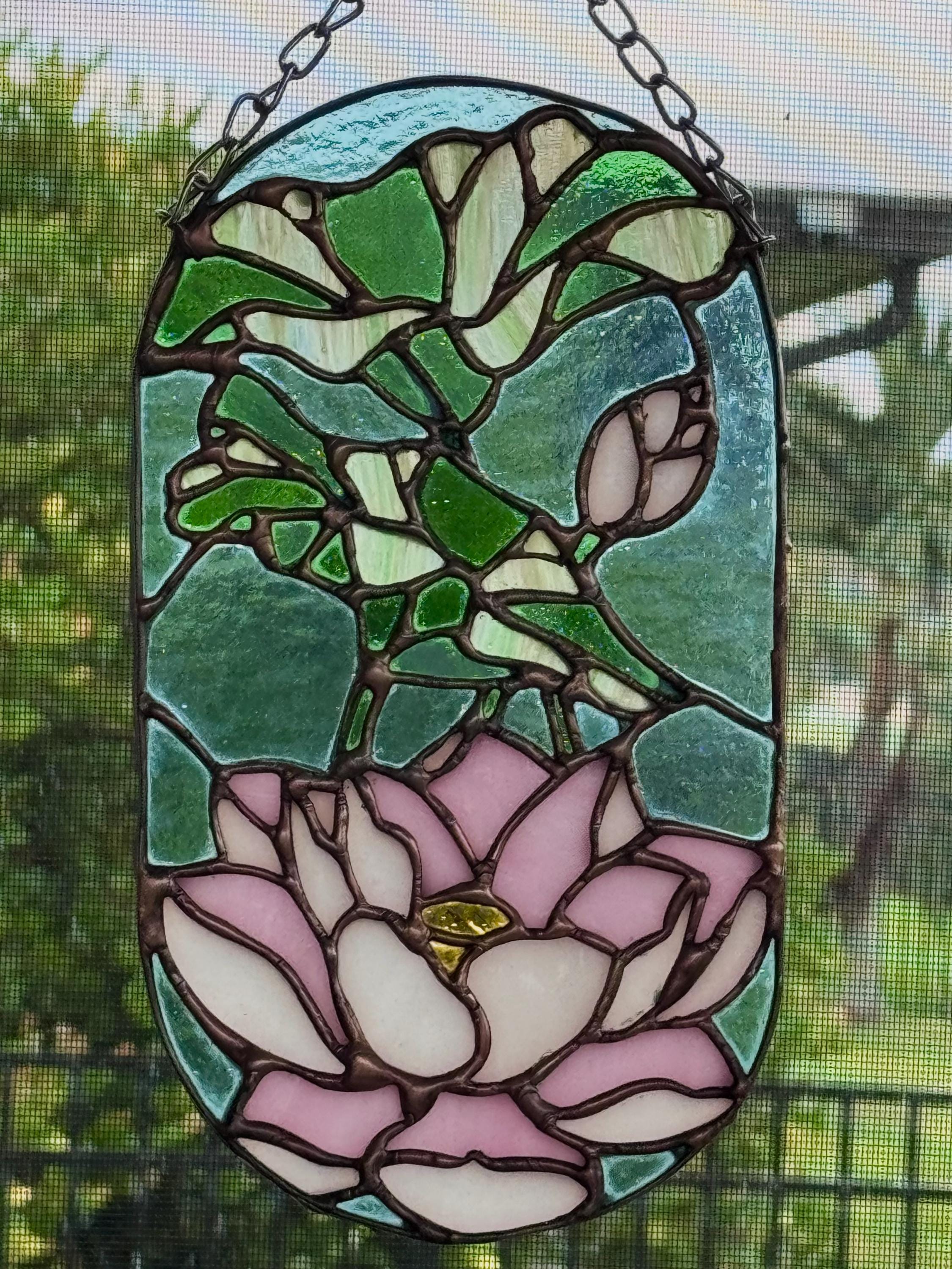 Lotus V1 - Stained Glass Pattern - Etsy