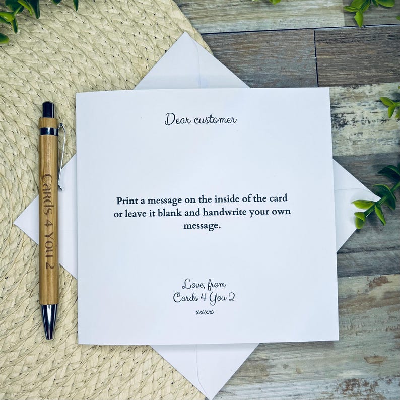 Sympathy Card, Condolence Card, Bereavement Card, Sorry for Your Loss ...