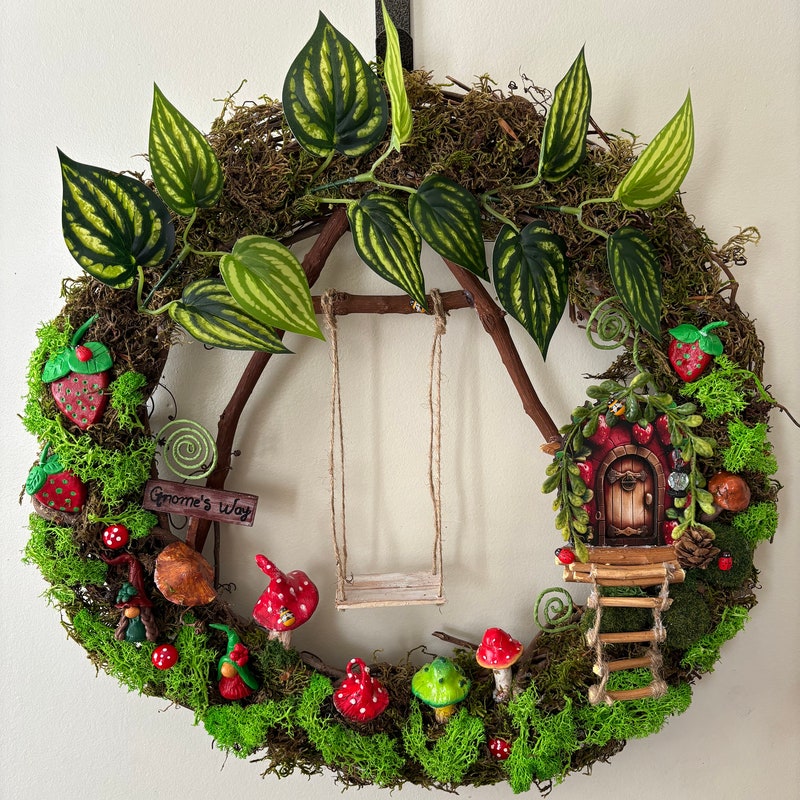 Whimsical Wreath - Etsy