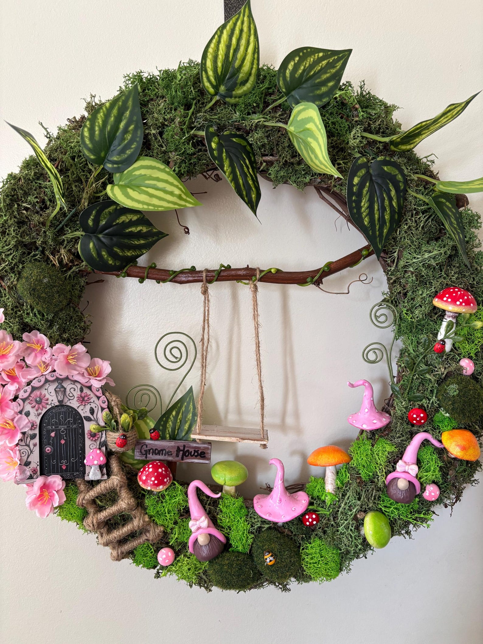 Whimsical Witch Spooky Forest 18 Inches Magical Gnome and Mushroom ...