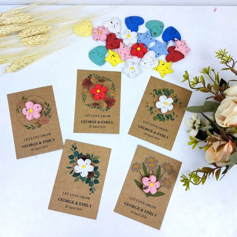 Plantable Seed Paper - Etsy