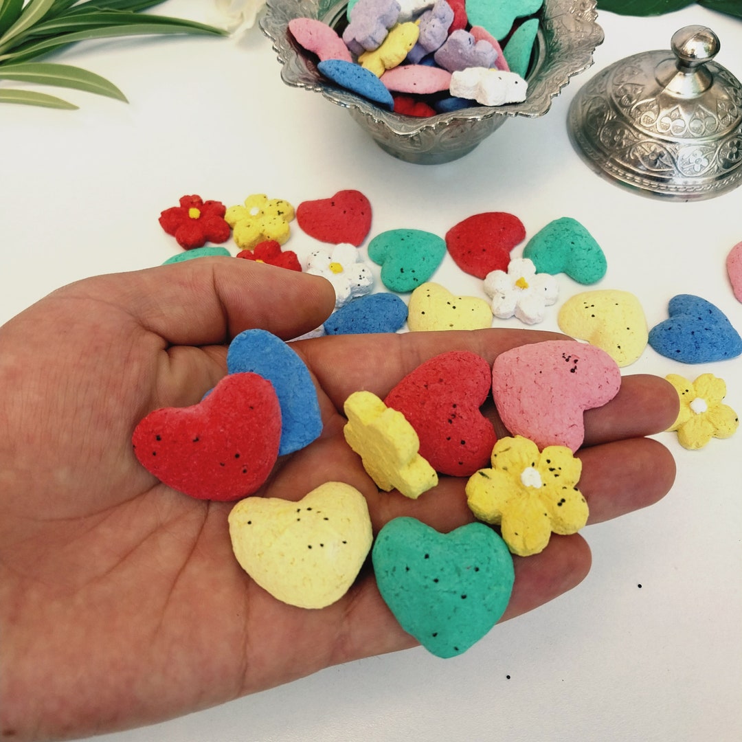 Plantable Colorful Seed Paper With Wildflower Seeds. Eco-friendly ...