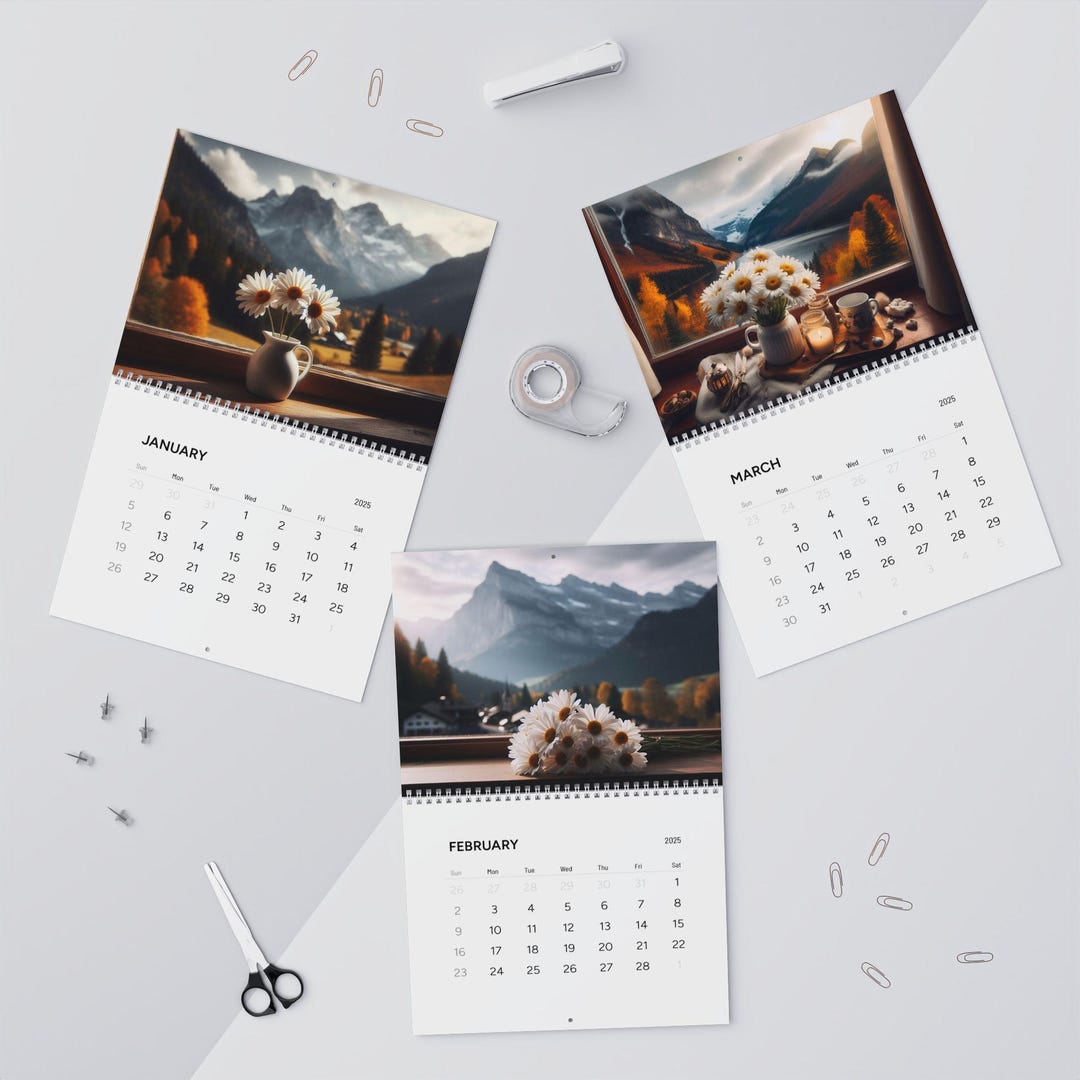 Daisy's by Fall Mountain Wall Calendars 2025 - Etsy
