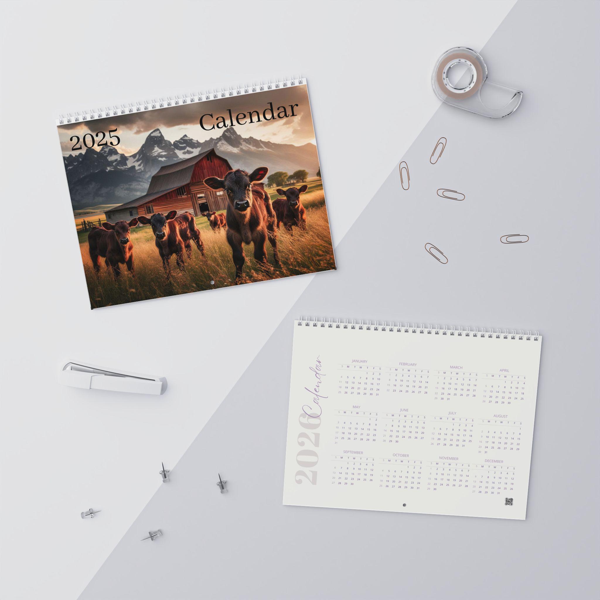 Angus Wall Calendars 2025 - Etsy