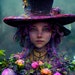 Alice in Wicked Wonderland Witch Digital Artificial Intelligence A.I ...