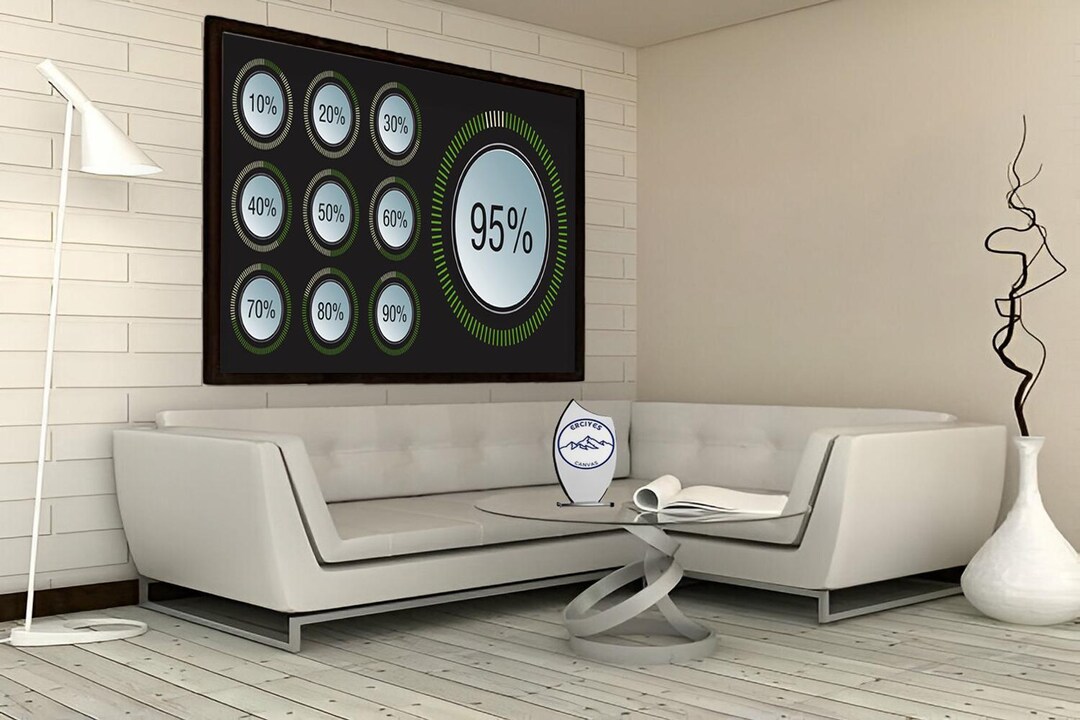 Loading Screen Canvas, Loading Screen Photo Wall Decor, Print Canvas ...