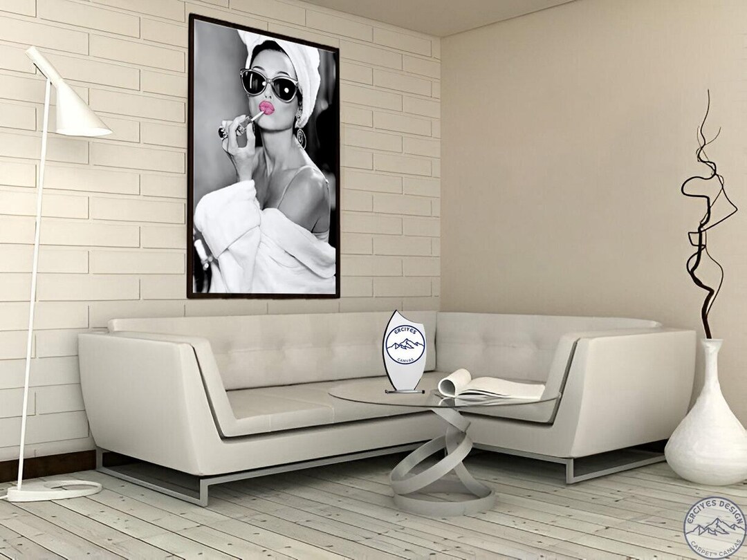 Audrey Hepburn Canvas, Print, Table, Chart, Picture, Painting, Wall Art ...