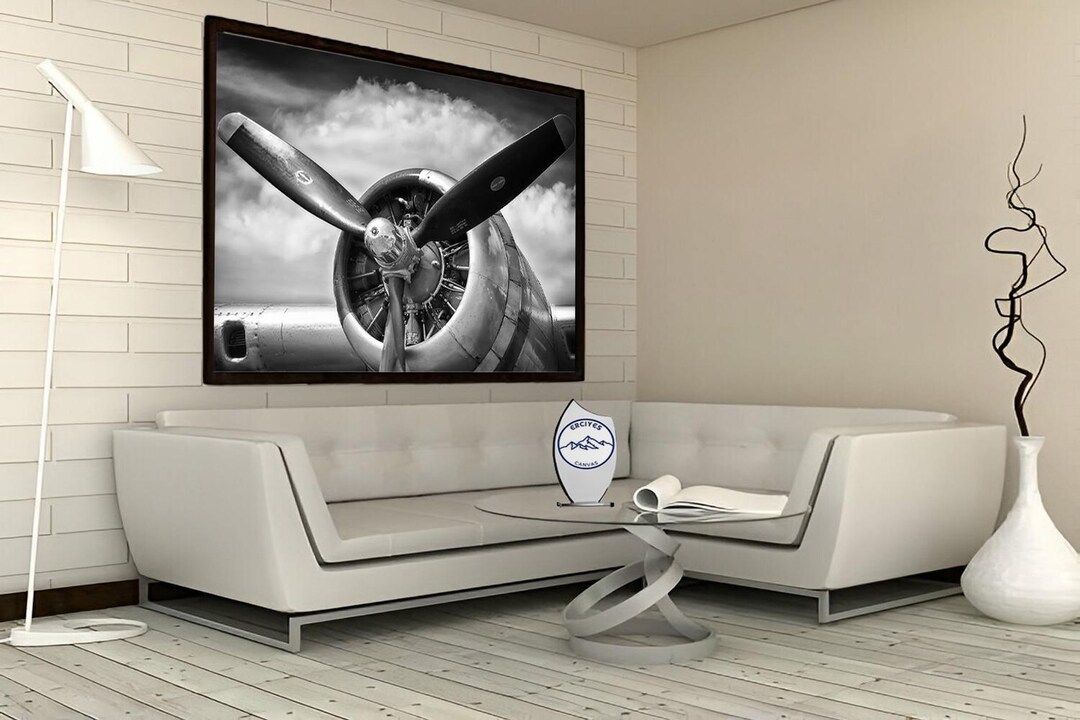 Airplane Prop Aviation Plane Engine Canvas, Airplane, Prop, Aviation ...