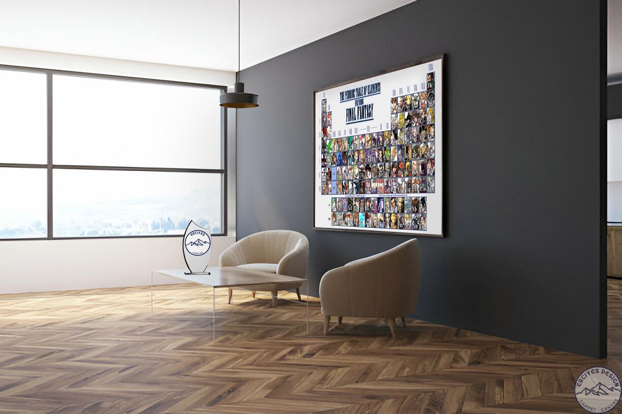 Periodic Table Canvas, Periodic Table Final Fantasy Canvas, Chemicall ...