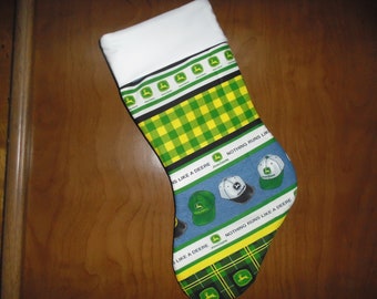 Farm Tractor Christmas Stocking Holder - Etsy