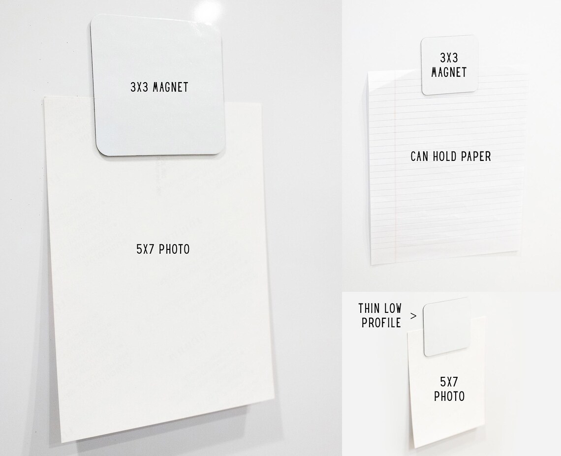 3x3 Flat Fridge Magnet, Locker Magnet, Car Magnet, Life is a Gift ...