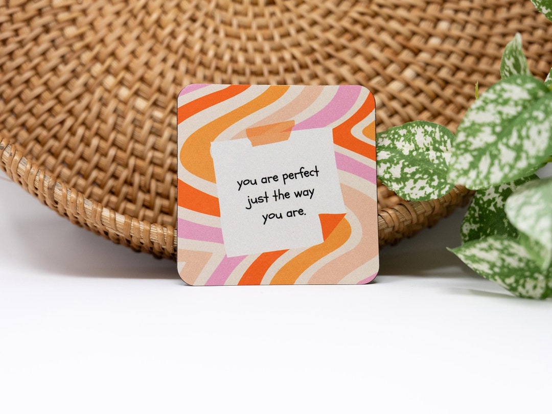 3x3 Flat Fridge Magnet, Locker Magnet, Car Magnet, You Are Perfect the ...