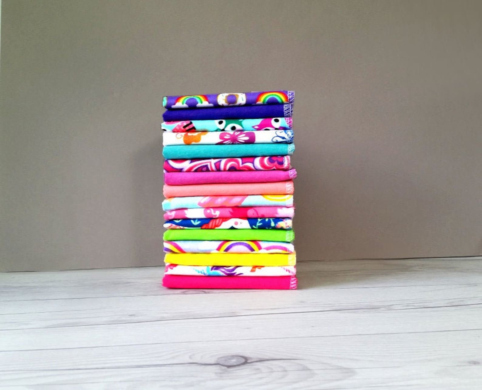 Unicorn Girls Cloth Napkins Set Lunch Box Napkin Rainbow Kids - Etsy