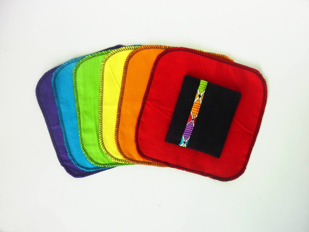 Orlando Strong Rainbow Handkerchief Cozy Set Orlando Love Soft Flannel ...