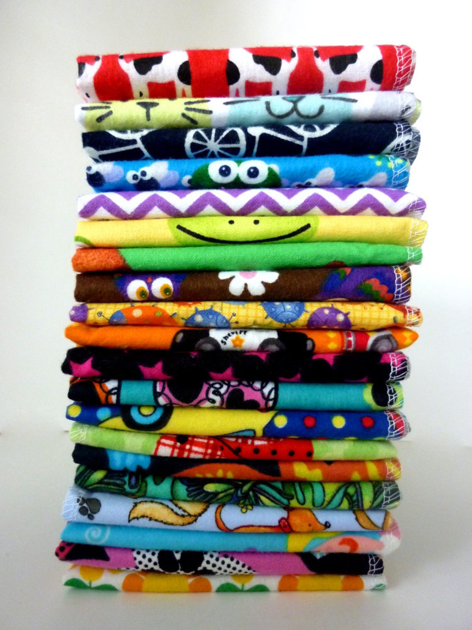 Kids Cloth Napkins 10 Childrens Napkins Child Cloth Napkins | Etsy