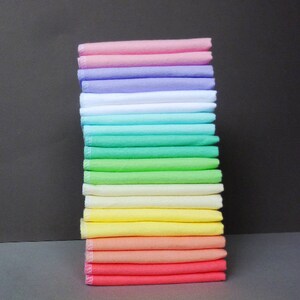 Pastel Cloth Napkins 20-24 Easter Spring Decor Napkins Reusable Paper ...