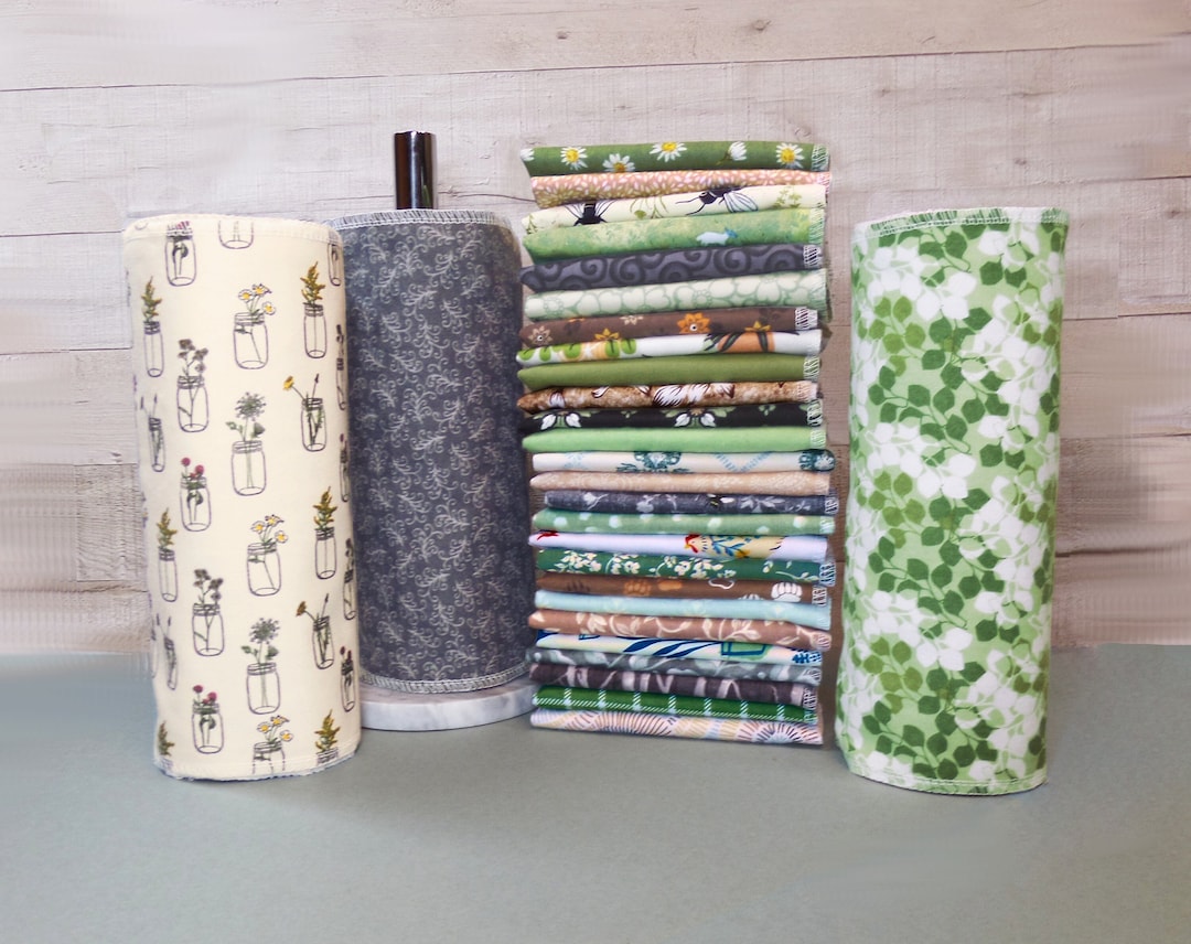 Sage Neutral Paperless Paper Towels 12 10x14 or 10x12 Zero Waste ...