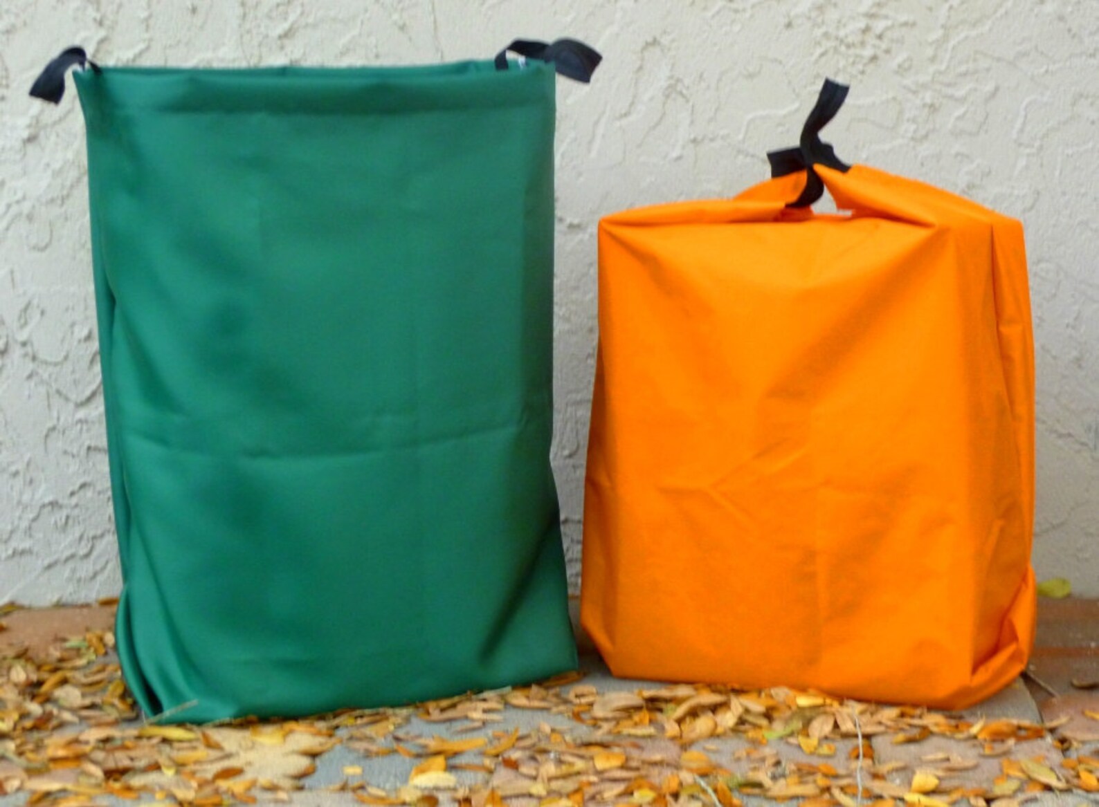 Two Reusable Recycling Can Liners - Large Kitchen Trash Can Liners ...