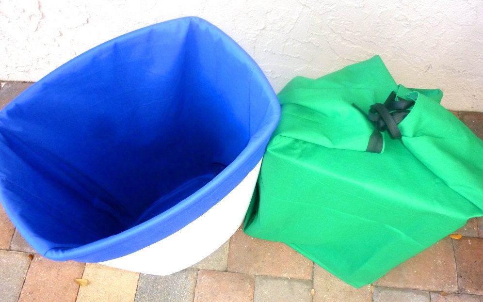 Reusable Recycling Can Liners Washable Kitchen Trashcan Liners Set of 2 ...