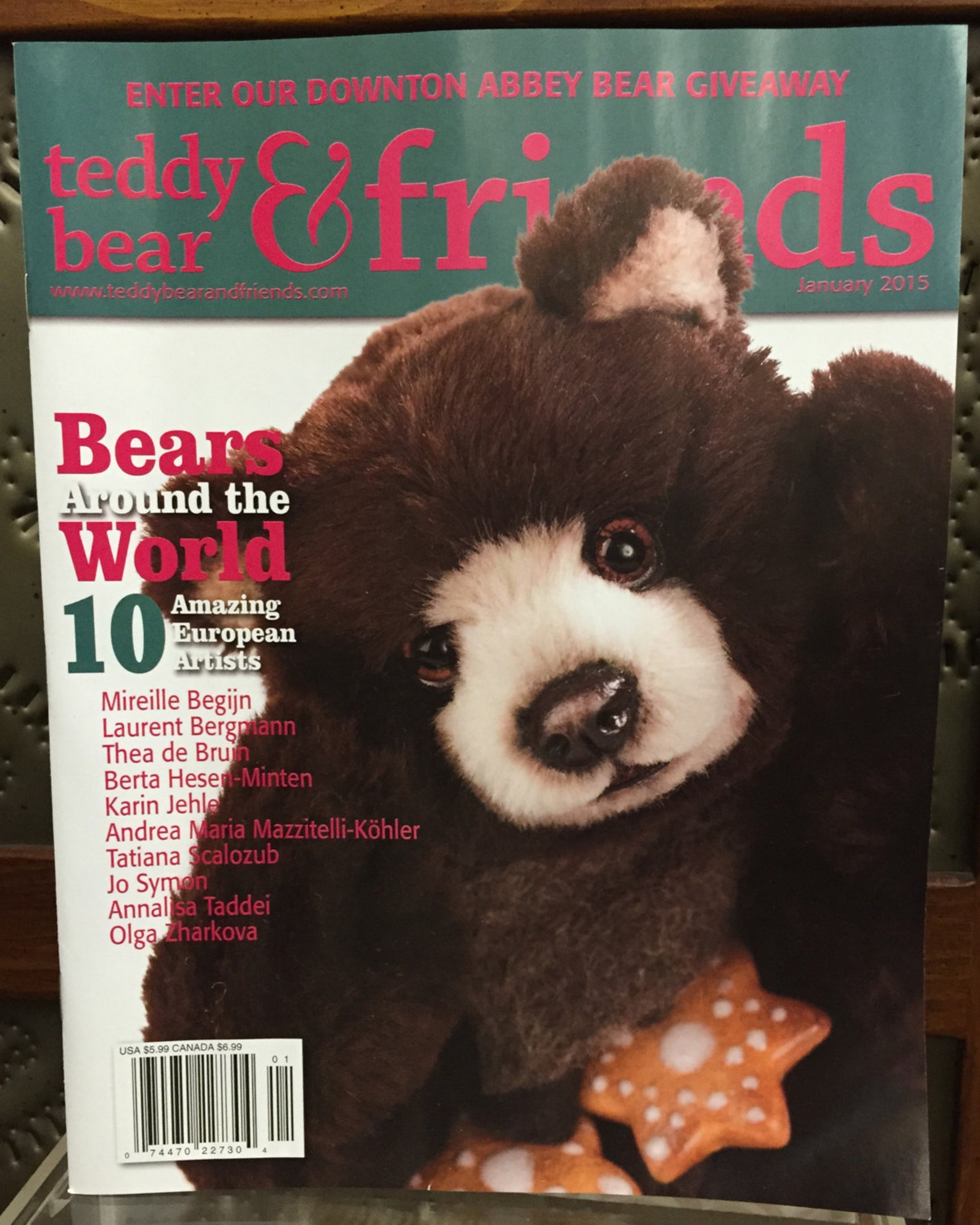 Teddy Bear and Friends Magazine January 2015 Issue - Etsy