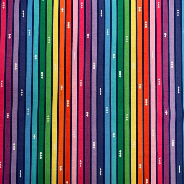 Rainbow Fabric - Etsy