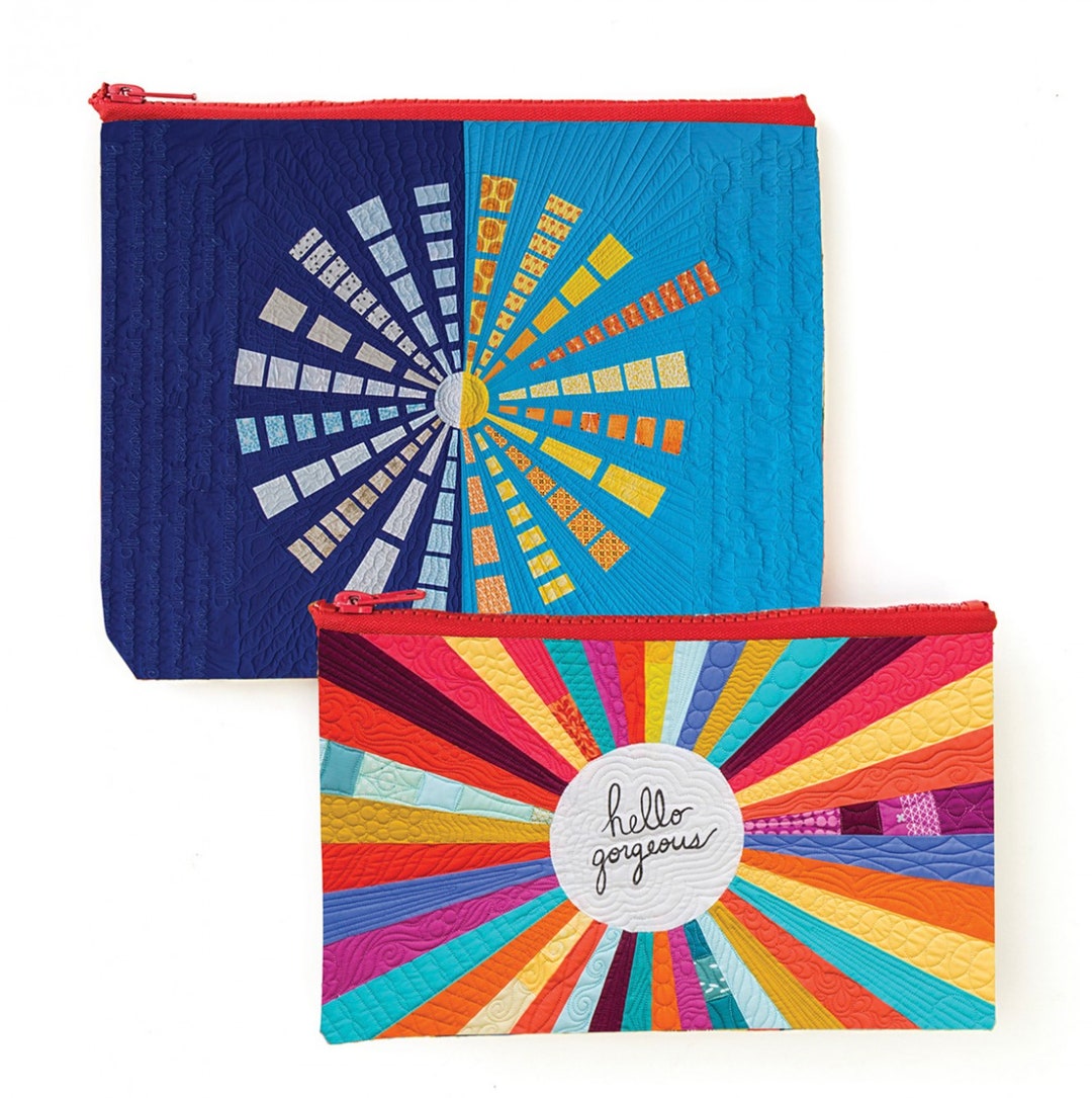 Eco Pouch, Made From Recycled Plastic. Pretty Quilt Design. - Etsy