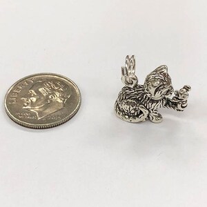Sterling Silver Kitten With Mouse, Perfect for Many Artistic Creations ...