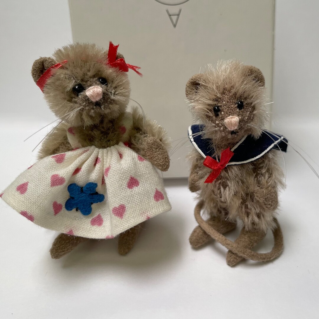Vintage Deb Canham Artist Designs 2001 Mini Mice Lilly & Jack - Etsy