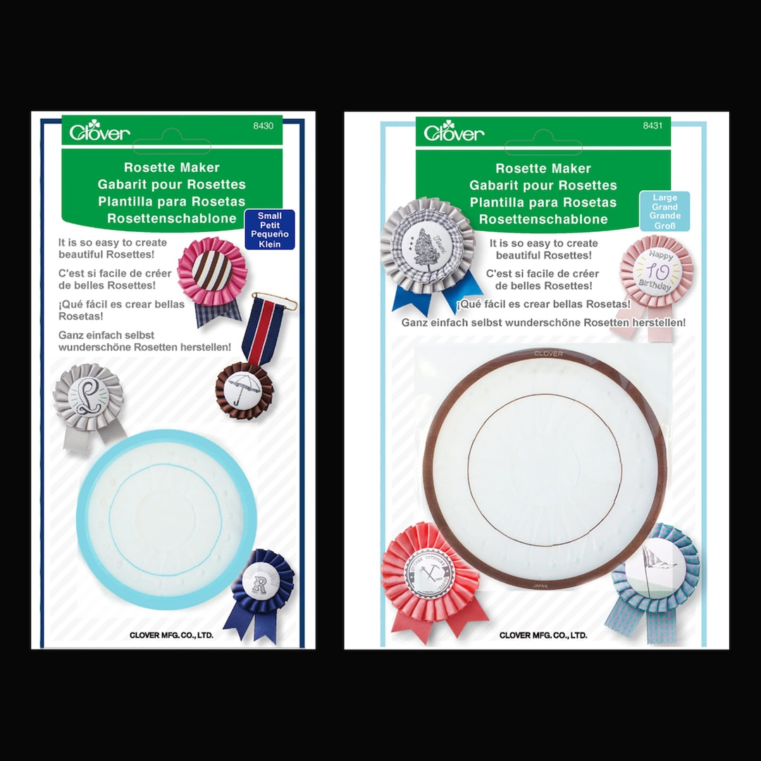 Clover Rosette Makers, 2 Sizes Available, Choose Yours! - Etsy