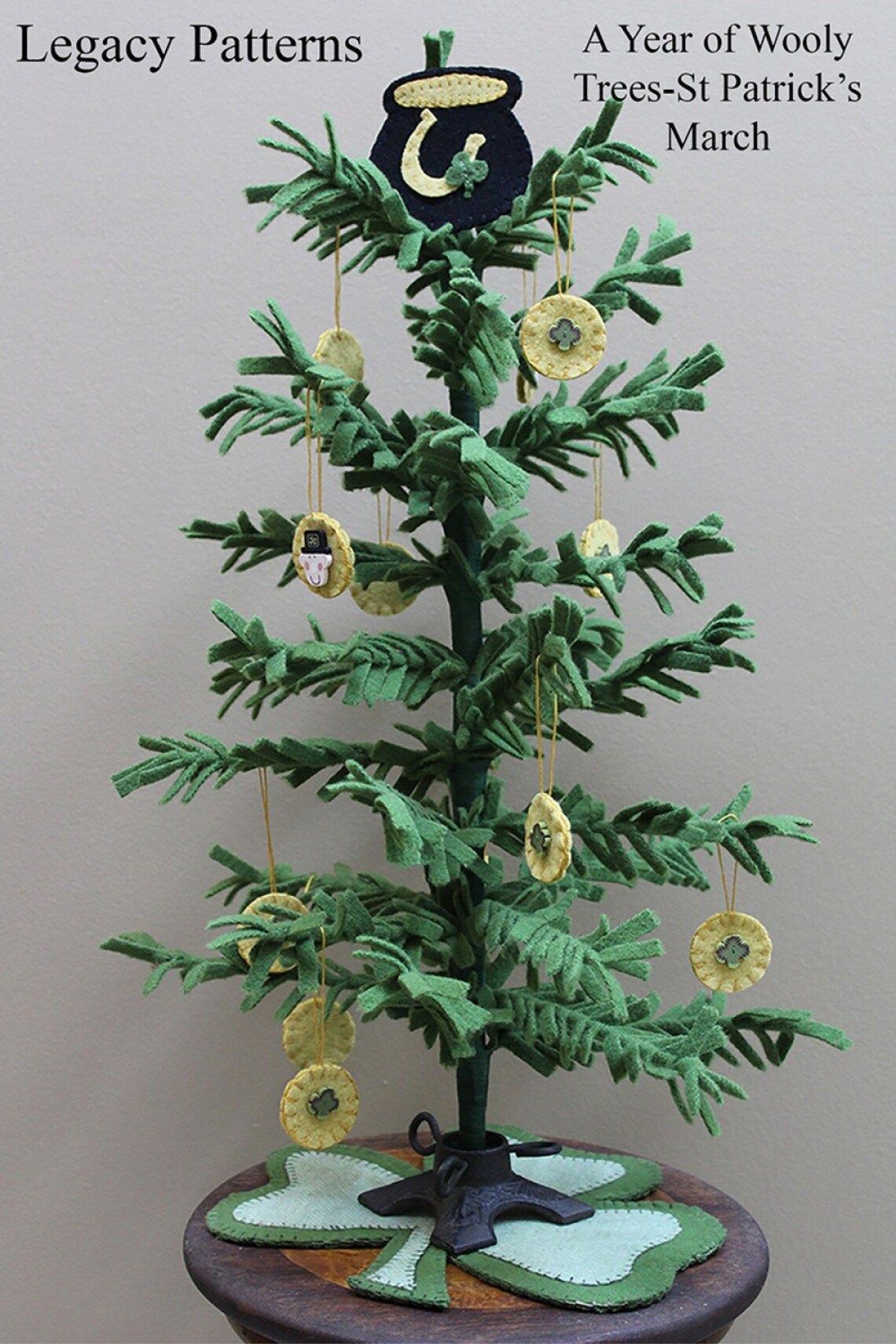 Pattern for Wooly Feather Tree Includes Polymer Clay Buttons - Etsy