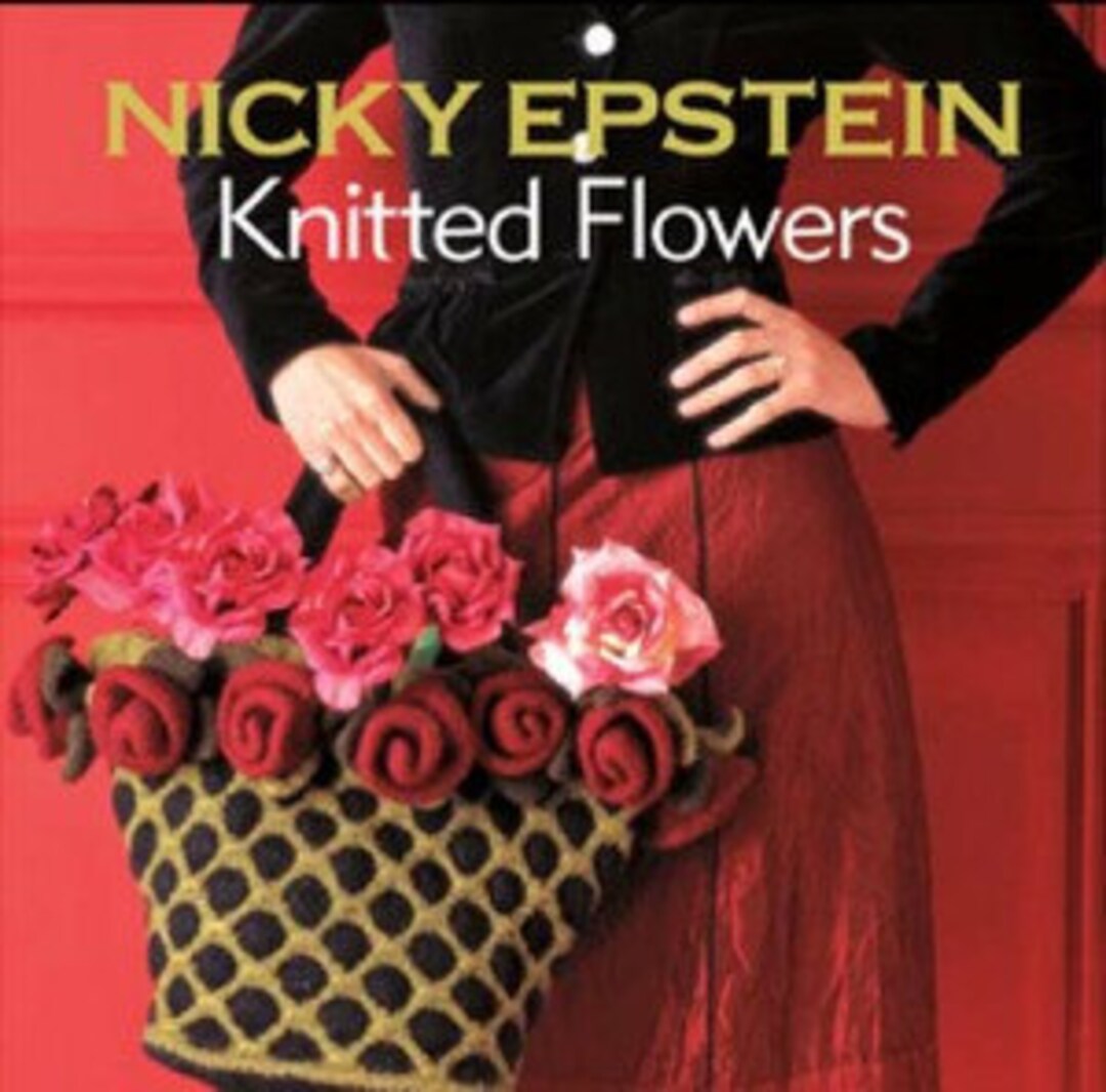 Nicky Epstein Knitted Flowers Book - Etsy