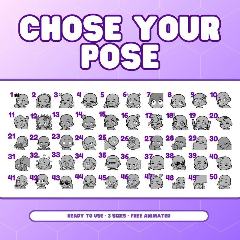 Custom Emotes | Twitch Emotes | Cute Emotes | Emote | Vtuber Emotes ...