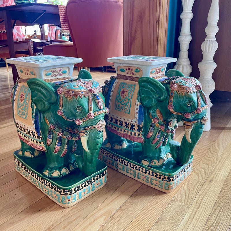 Ceramic Stool - Etsy UK