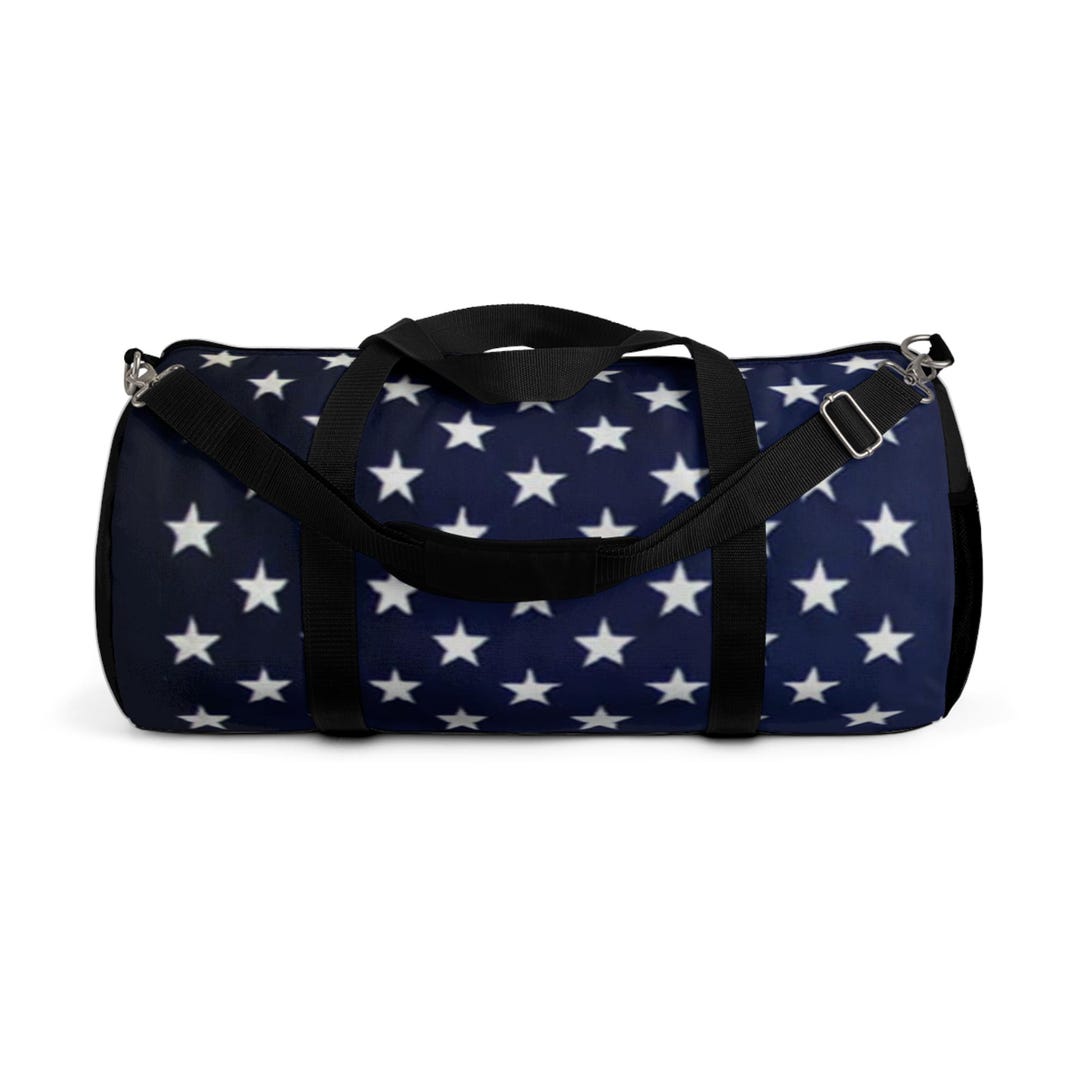 American Patriot Made in America Patriotic Stars Duffel Bag | Travel ...