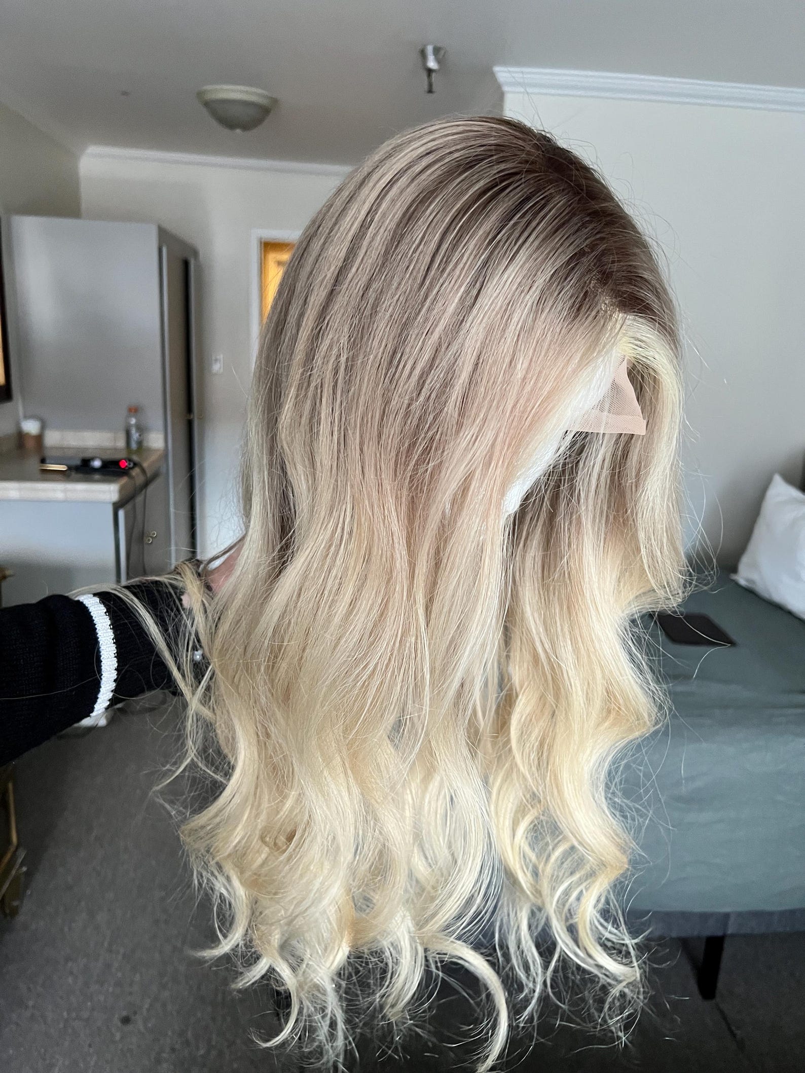 Blonde Human Hair Wig Balayage Wig Full Lace Human Hair Wig - Etsy