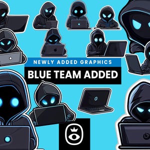 Hacker Laptop Clipart Sticker Set Pngs, Transparent PNG Images, Tech ...