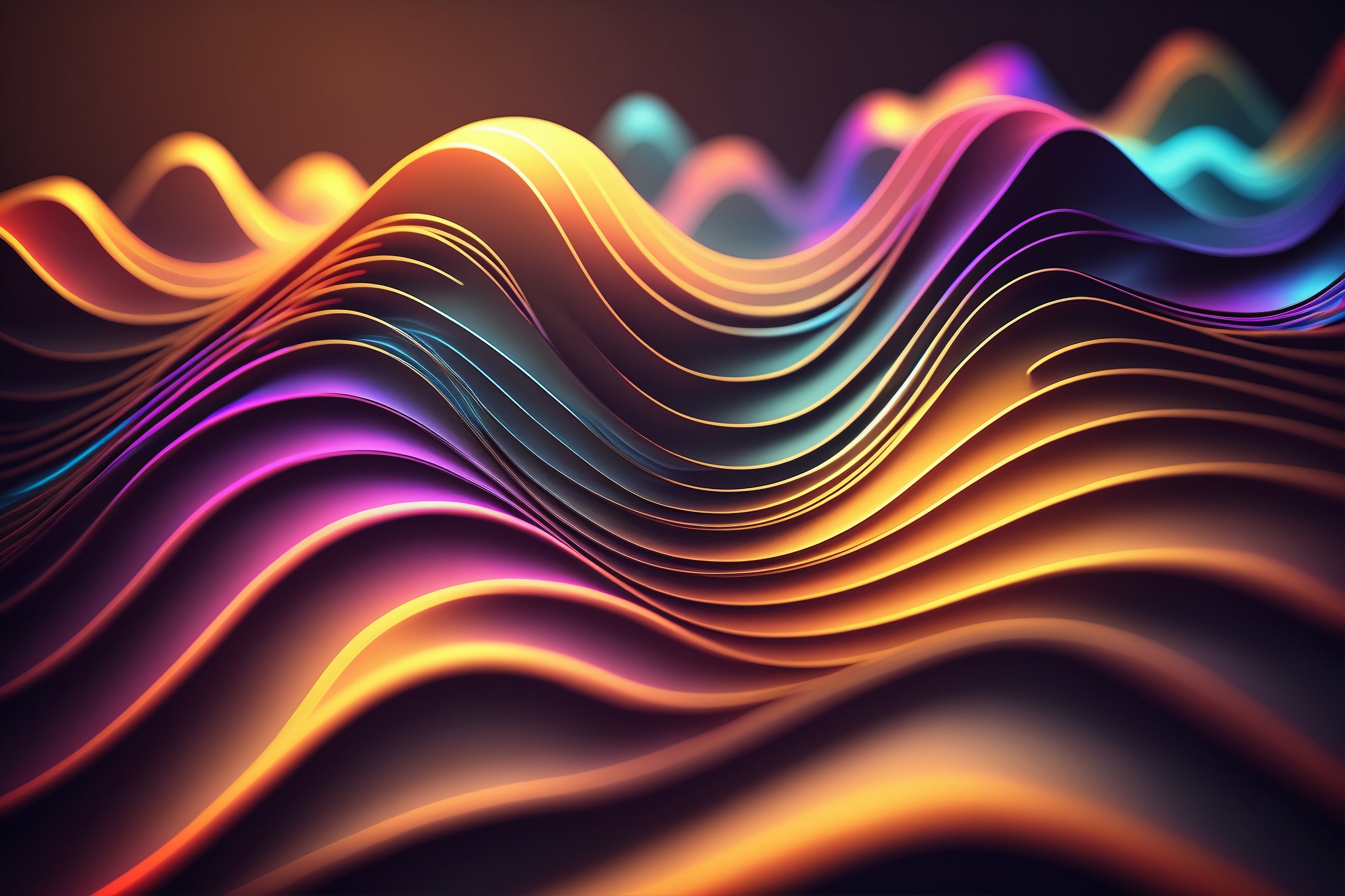 70 Wave Art Stock Photos Bundle, Aqua Blue Abstract Backgrounds, Aurora ...